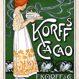 Korff Cacao Anno 1811 Amsterdam, Housewarming Gift, Cooking Gift, Dutch ...