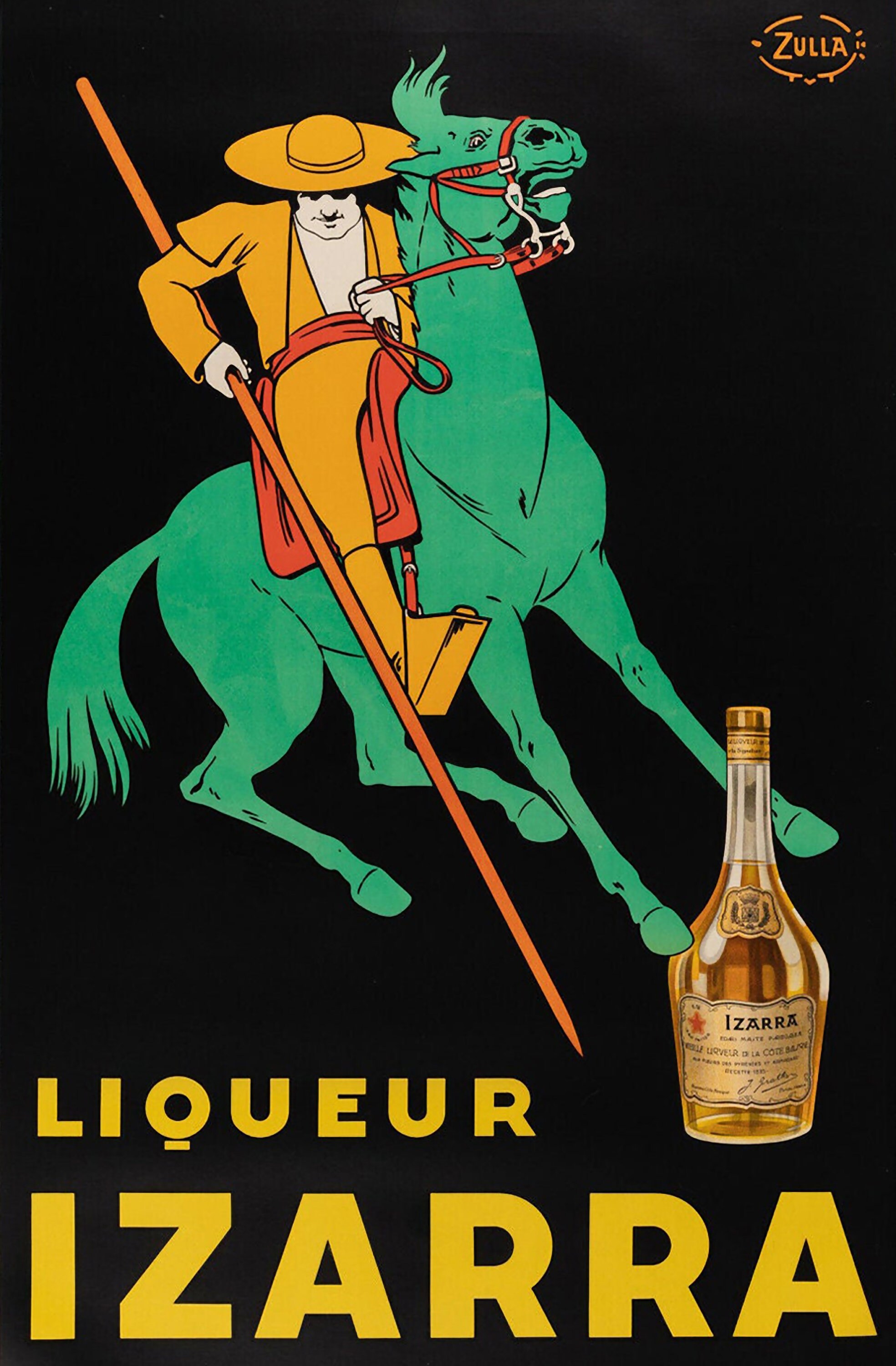 Liqueur Izarra Vintage Food&drink Poster, Printable Wall Art, Vintage ...