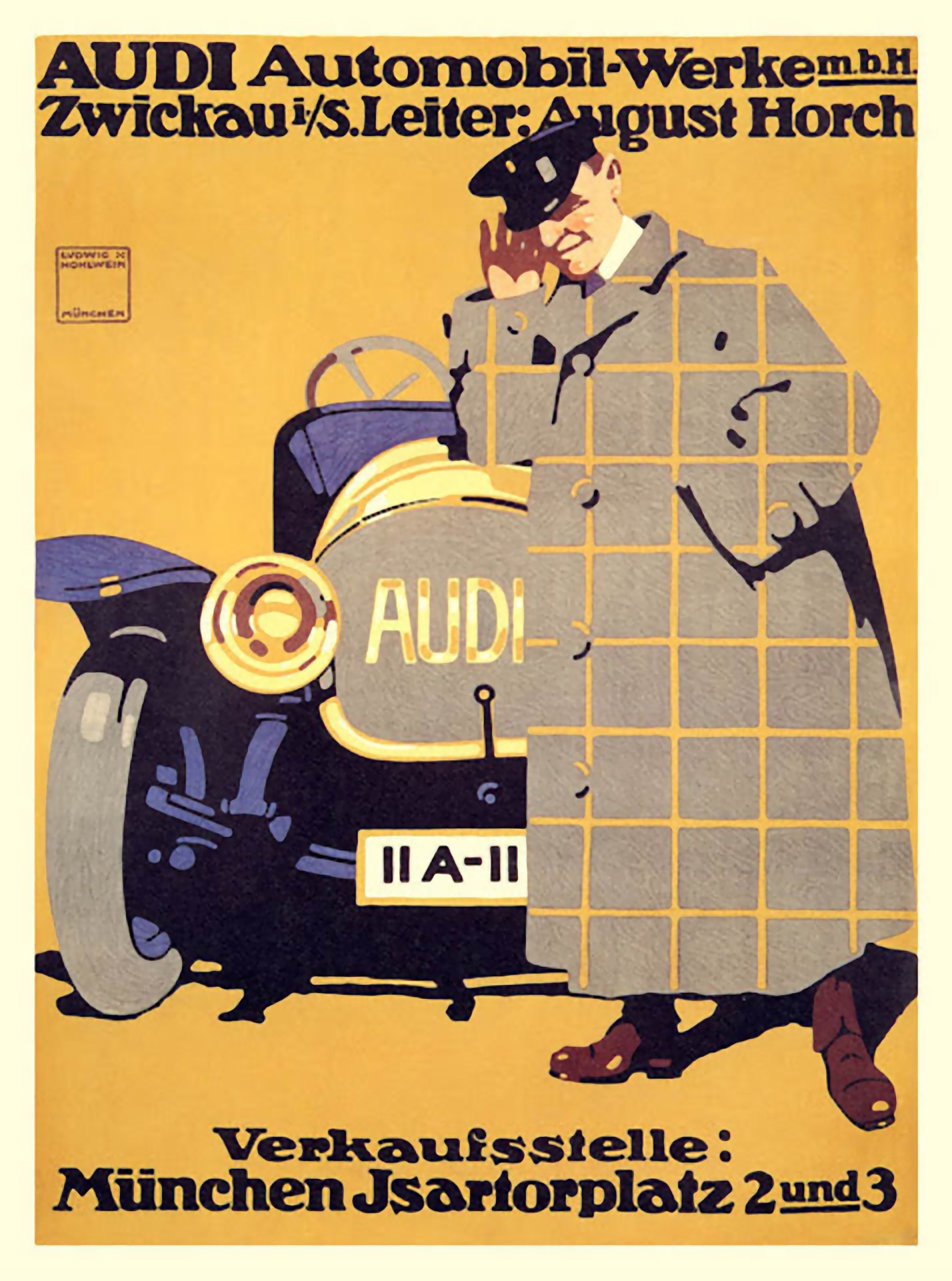 Audi Car Advertising Posters