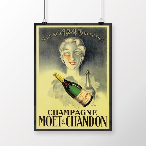 Moet Chandon Poster - Etsy