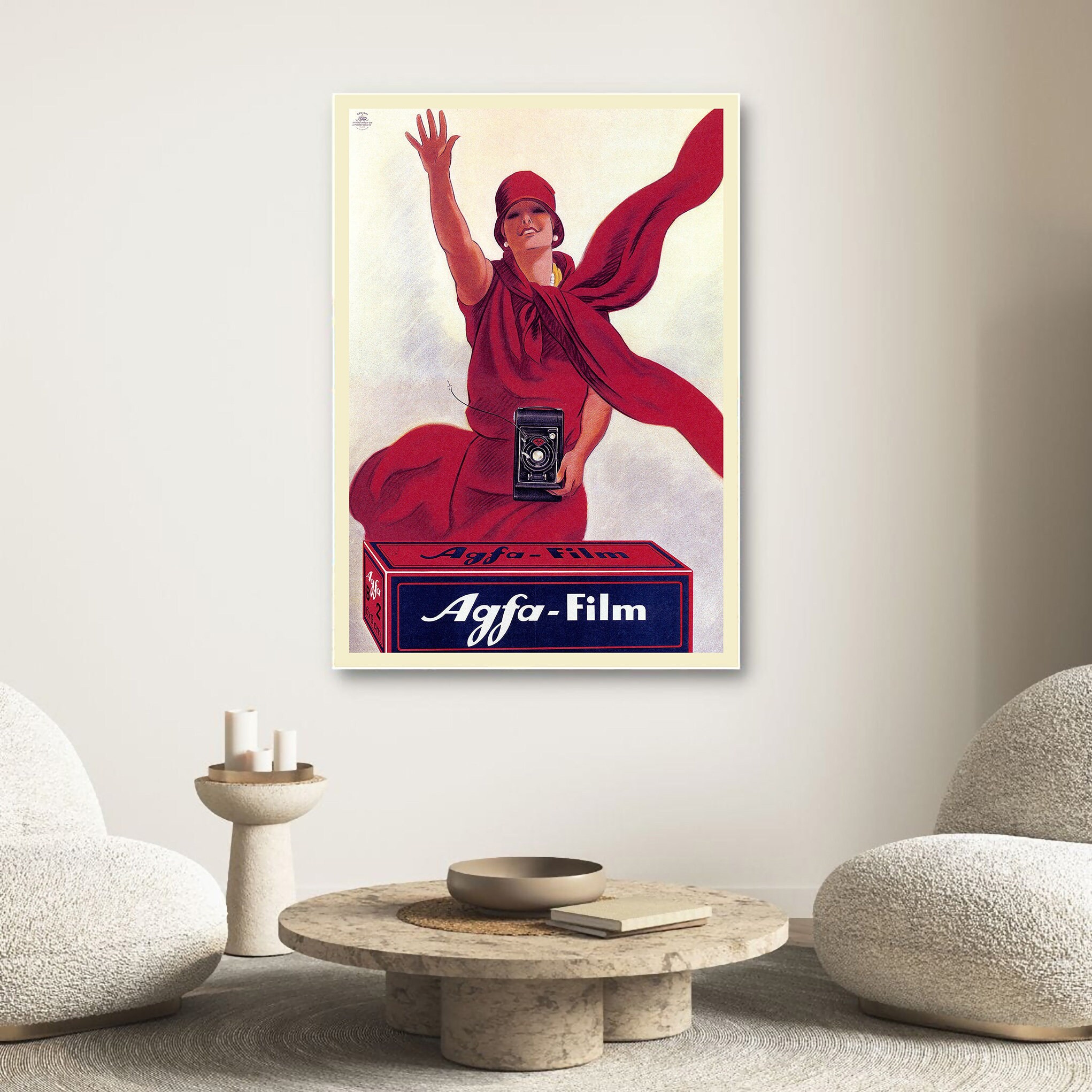 Agfa Film Vintage Poster Agfa Box Camera Advertising Print - Etsy