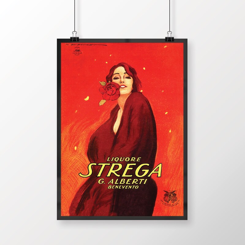 Italian Liquor Poster - Etsy