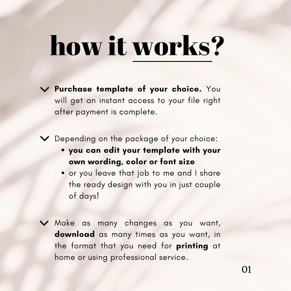 Editable Template Price List, Restaurant Food Menu, DIY Business Menu ...