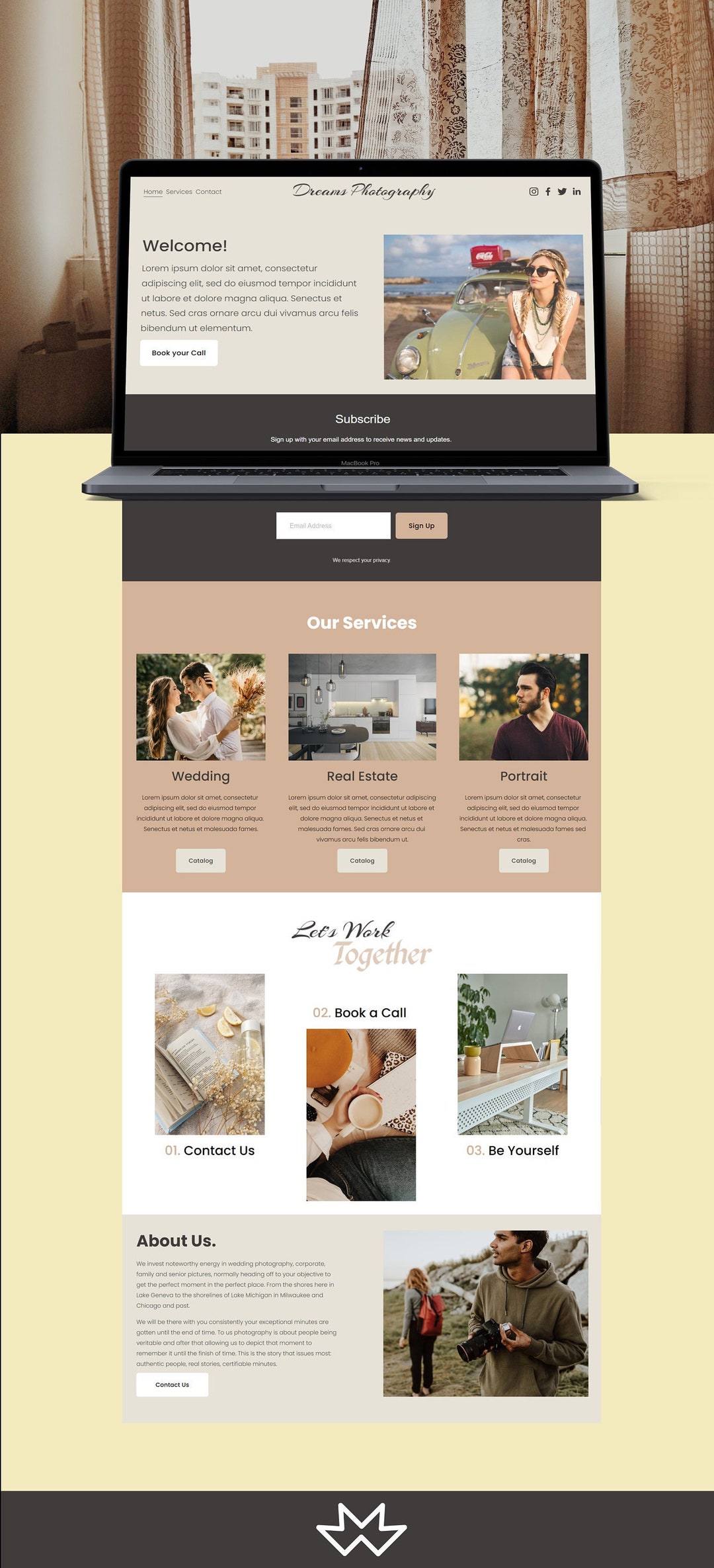 Squarespace Website Template | Modern, Simple, Elegant, Aesthetic ...