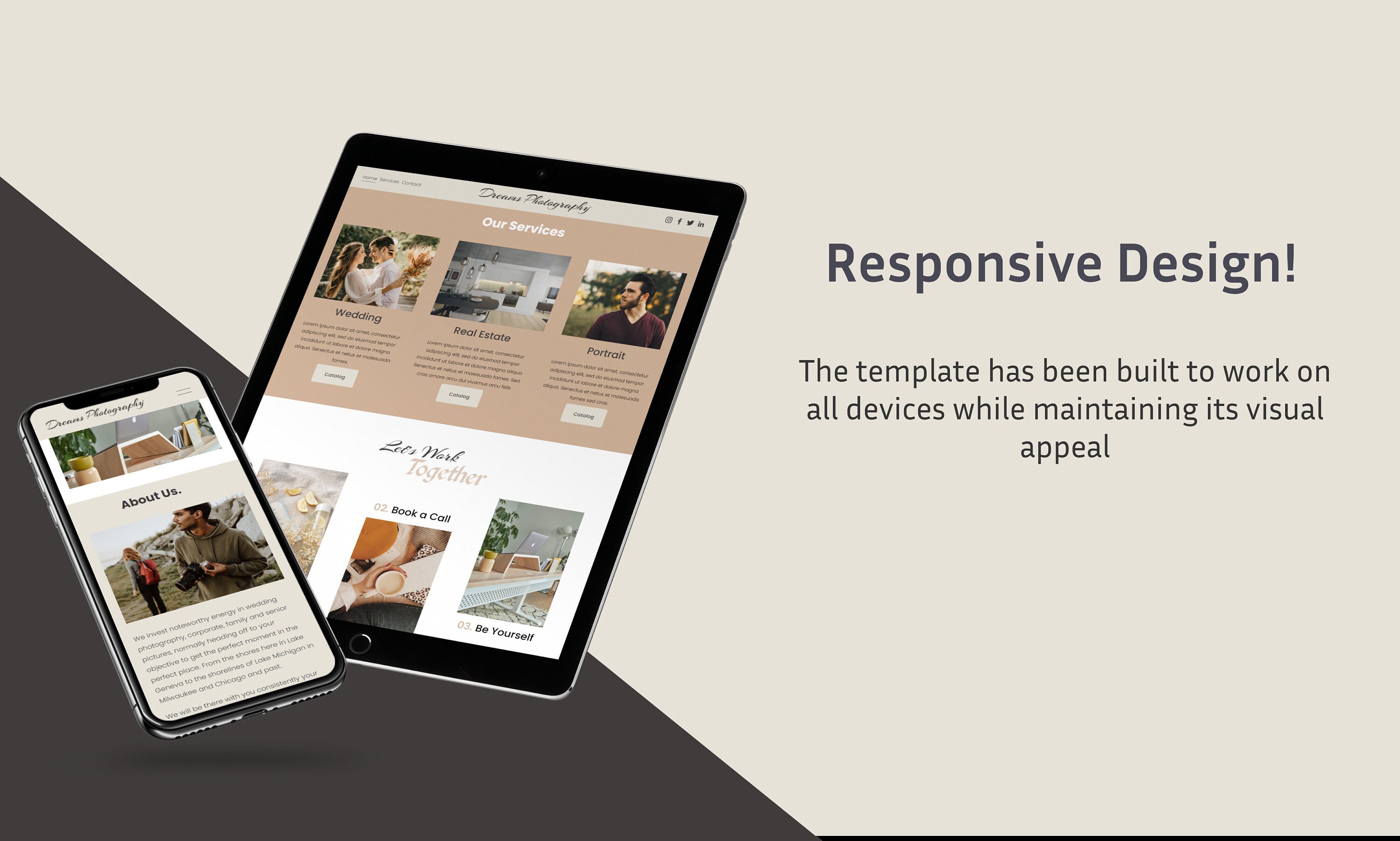 Squarespace Website Template Modern Simple Elegant - Etsy