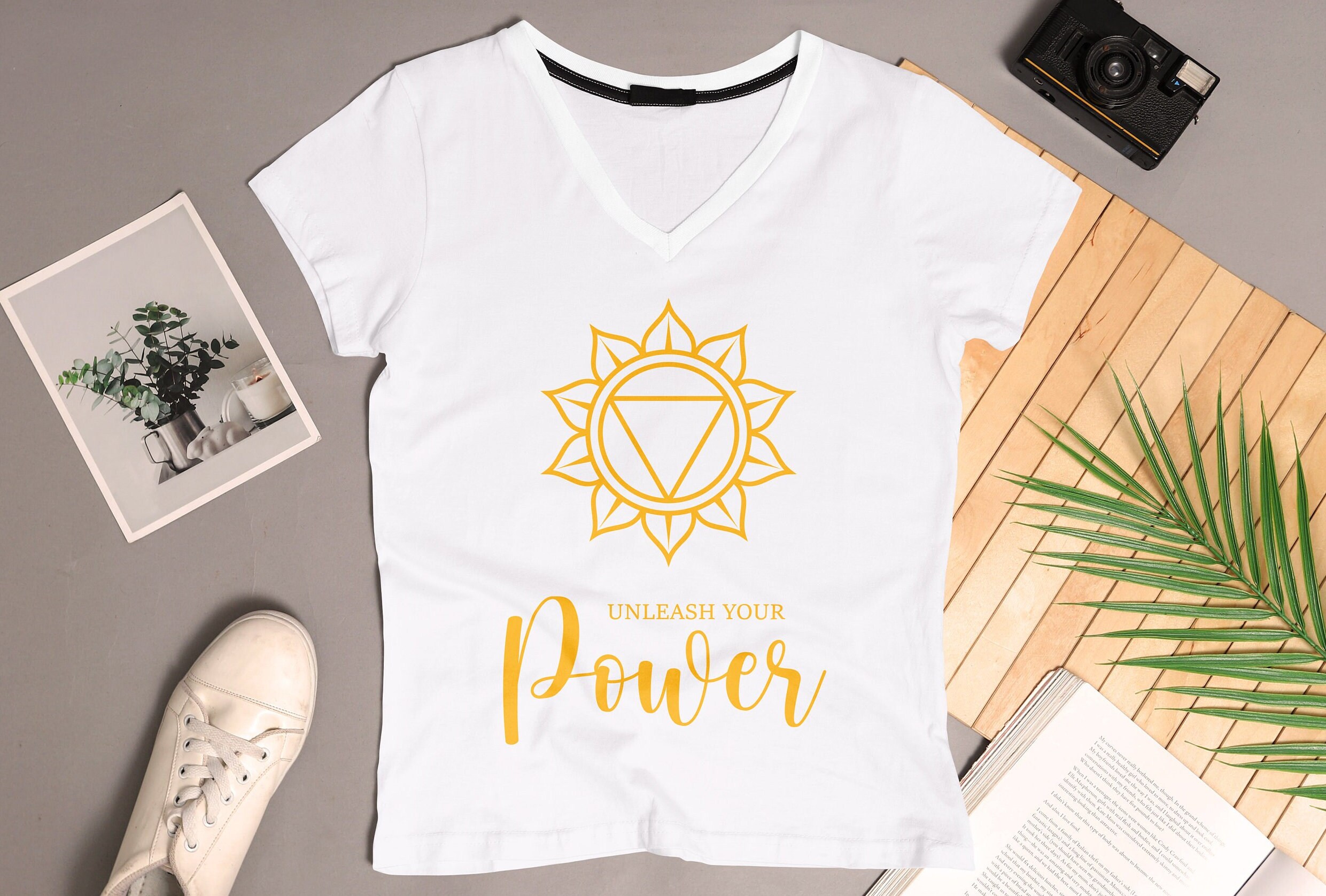 SOLAR PLEXUS CHAKRA Design Svg, Png, Unleash Your Power, Inspirational ...