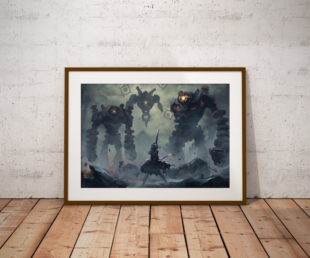 Gaming Poster Japanese Art Anime Gaming Digital Print Gifts for Her Him ...