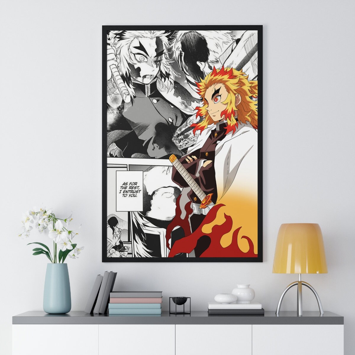 Anime Poster Japanese Art Anime Manga Digital Print Gifts for Her Him ...