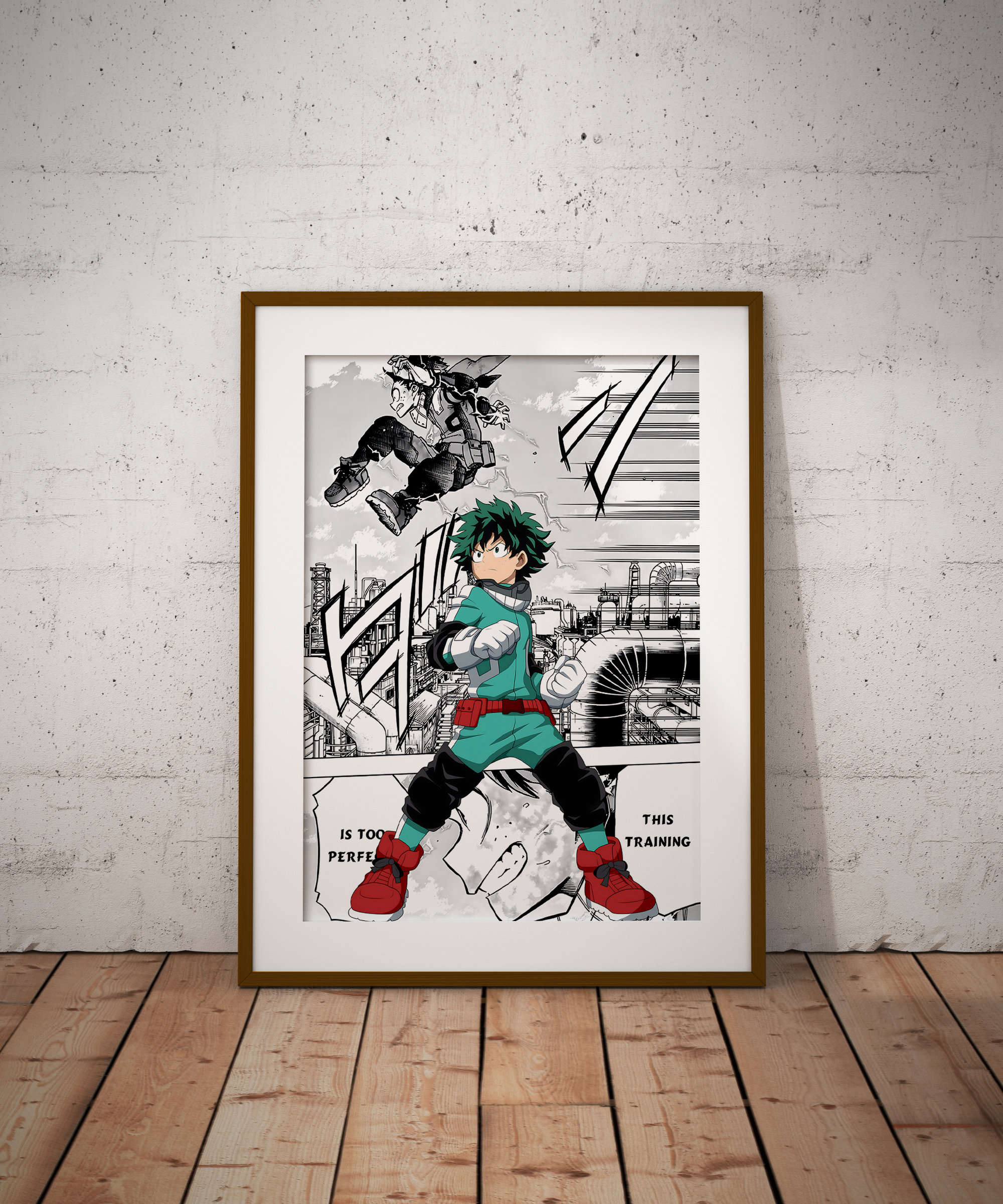 Anime My Hero Academia Poster Characters Izuku Midoriya, 59% OFF