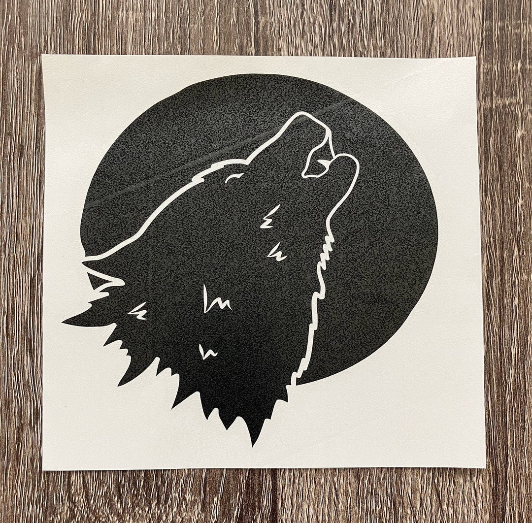 Wolf Car Decal, Decal for Car, Truck Decal, Bumper Sticker, Window ...