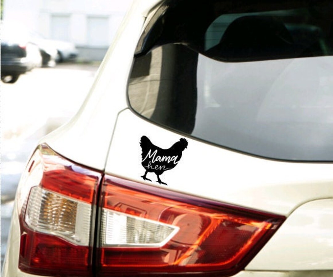 Calcomanía de pollo, calcomanía de vinilo para coche, calcomanía de ...