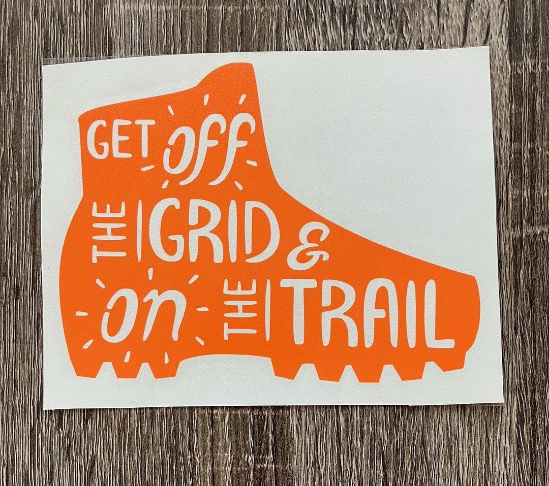 Hiking Decal, Climbing Decal for Car, Camping Sticker, Camping Boot ...