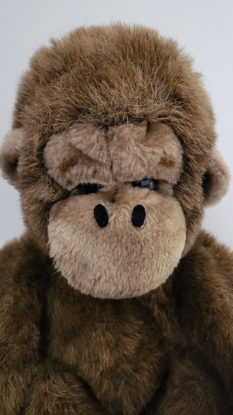 Vintage 1981 13 Ape/gorilla Stuff Animal Plush by R. Dankin & Company ...