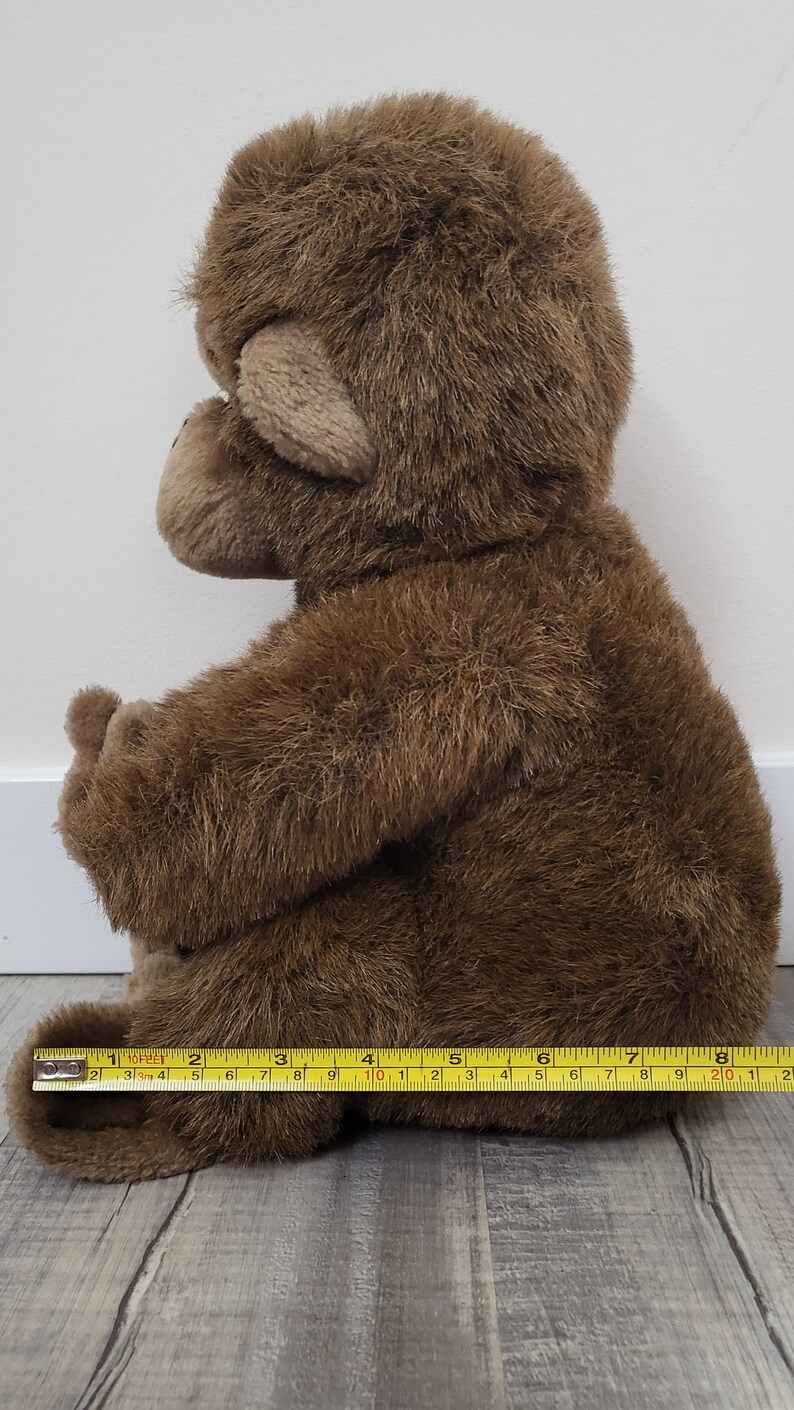 Vintage 1981 13 Ape/gorilla Stuff Animal Plush by R. Dankin & Company ...