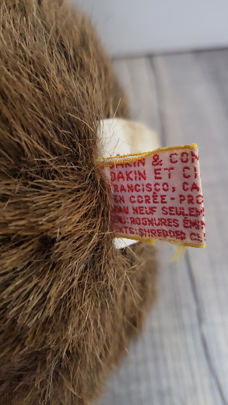 Vintage 1981 13 Ape/gorilla Stuff Animal Plush by R. Dankin & Company ...