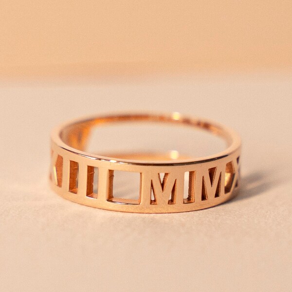 Date Ring - Etsy
