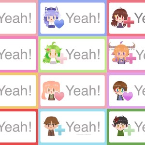Miiverse YEAH! Sticker/button/reaction Meme Base (psd/procreate) - Etsy