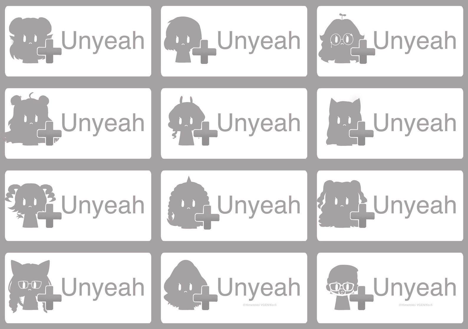 Miiverse YEAH! Sticker/button/reaction Meme Base (psd/procreate) - Etsy