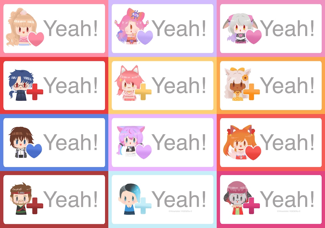 Miiverse YEAH! Sticker/button/reaction Meme Base (psd/procreate) - Etsy