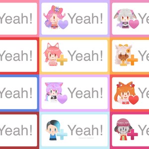 Miiverse YEAH! Sticker/button/reaction Meme Base (psd/procreate) - Etsy
