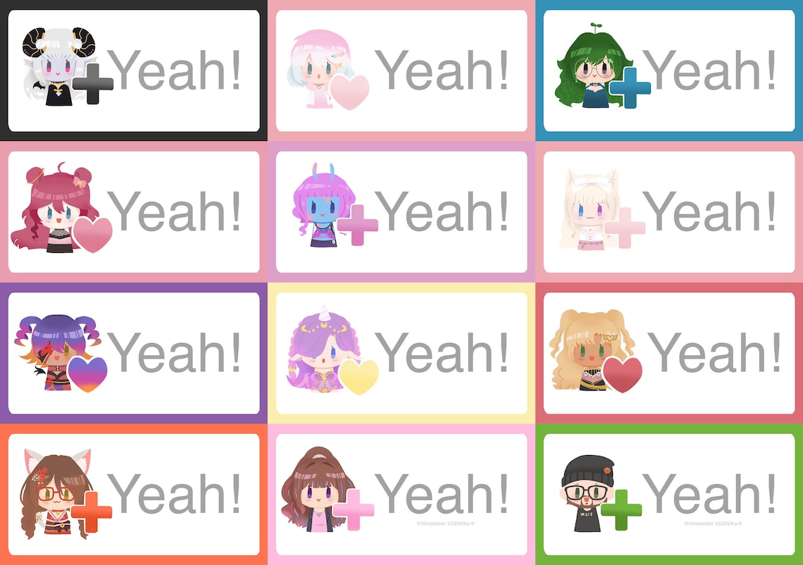 Miiverse YEAH! Sticker/button/reaction Meme Base (psd/procreate) - Etsy