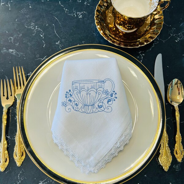 Square Tea Cup - Etsy