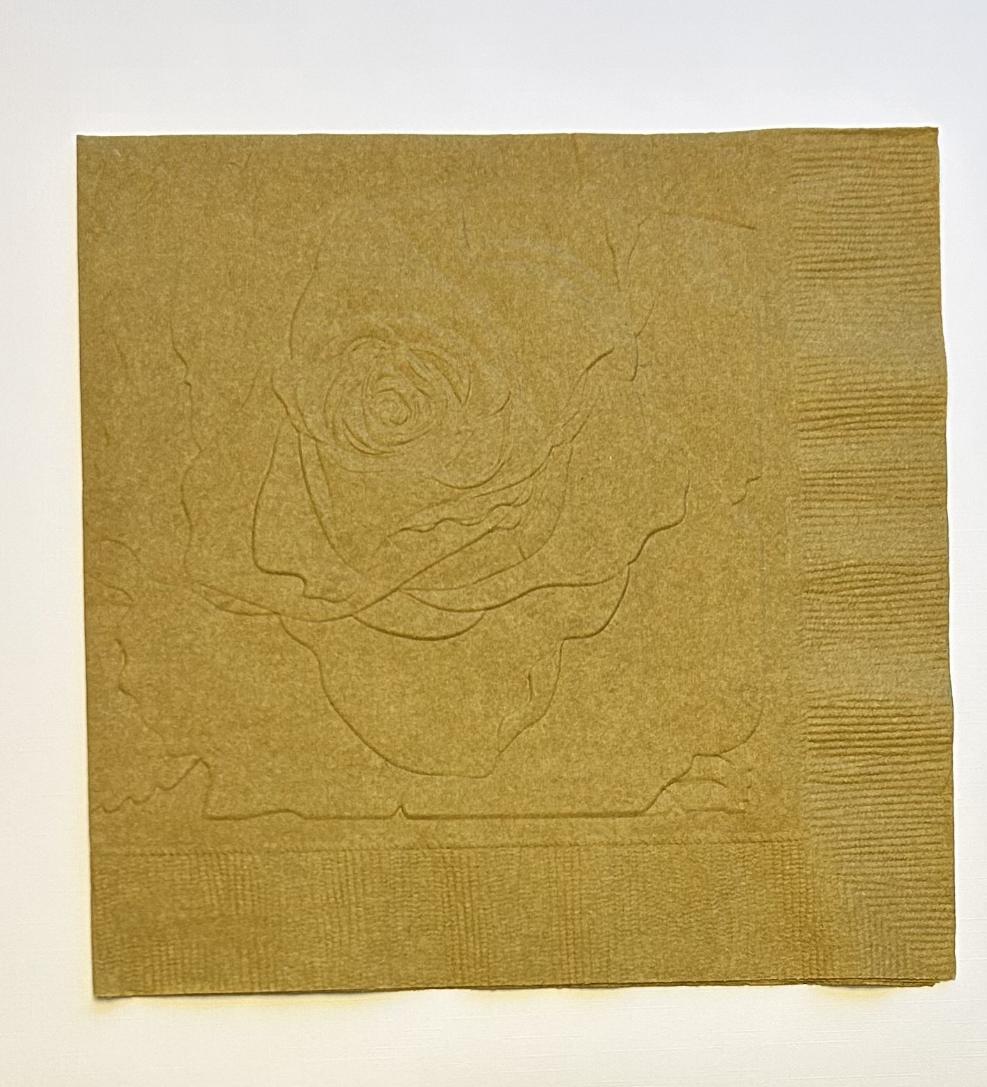 Rose Napkins/emboss Napkins/party/paper Napkins/party Decoration ...