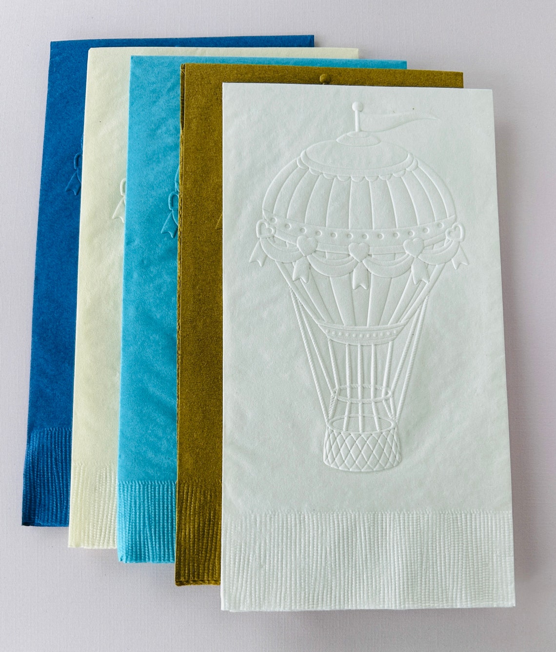 Hot Air Balloon Napkins/napkins/party/paper Napkins/anniversary/wedding ...