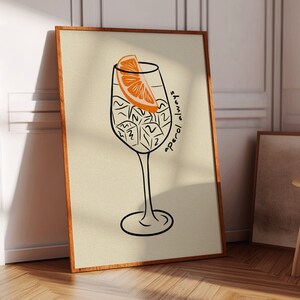 Aperol Always Art Print *digital Download* (cocktail Prints, Cocktail ...