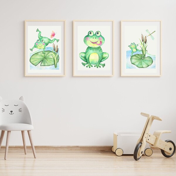 Frog Nursery - Etsy