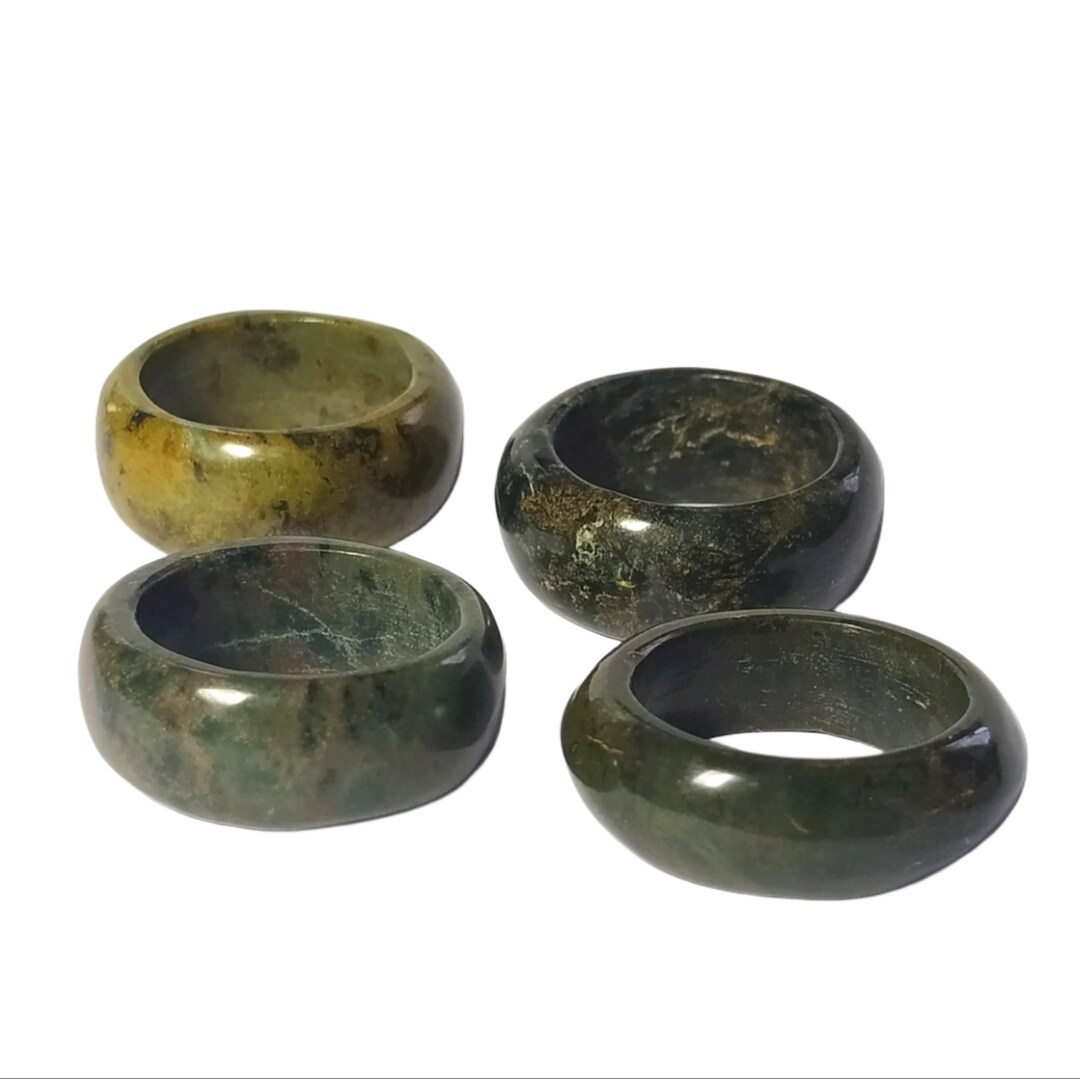 Natural Chiapas Jade Ring - Etsy