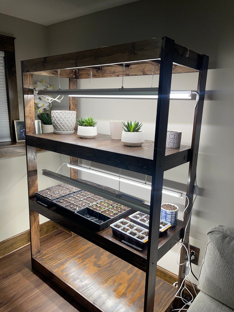 Indoor Grow Seeding Stand Plans - Etsy