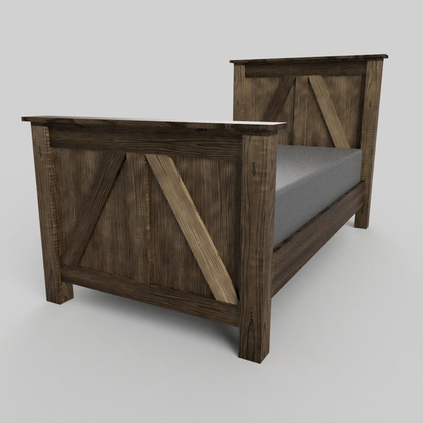 Twin Bed Frame - Etsy