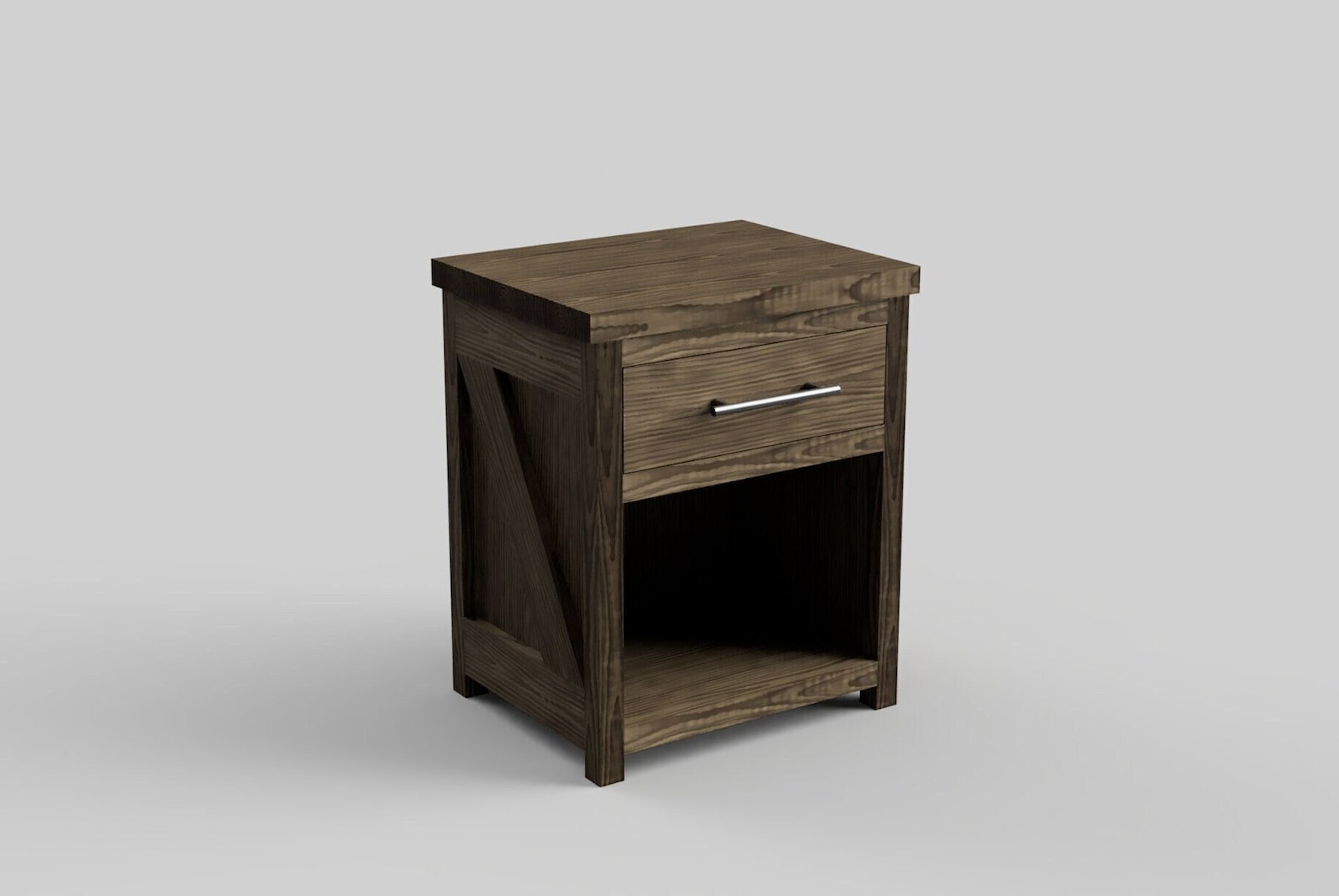 Farm-style Night Stand Plans - Etsy