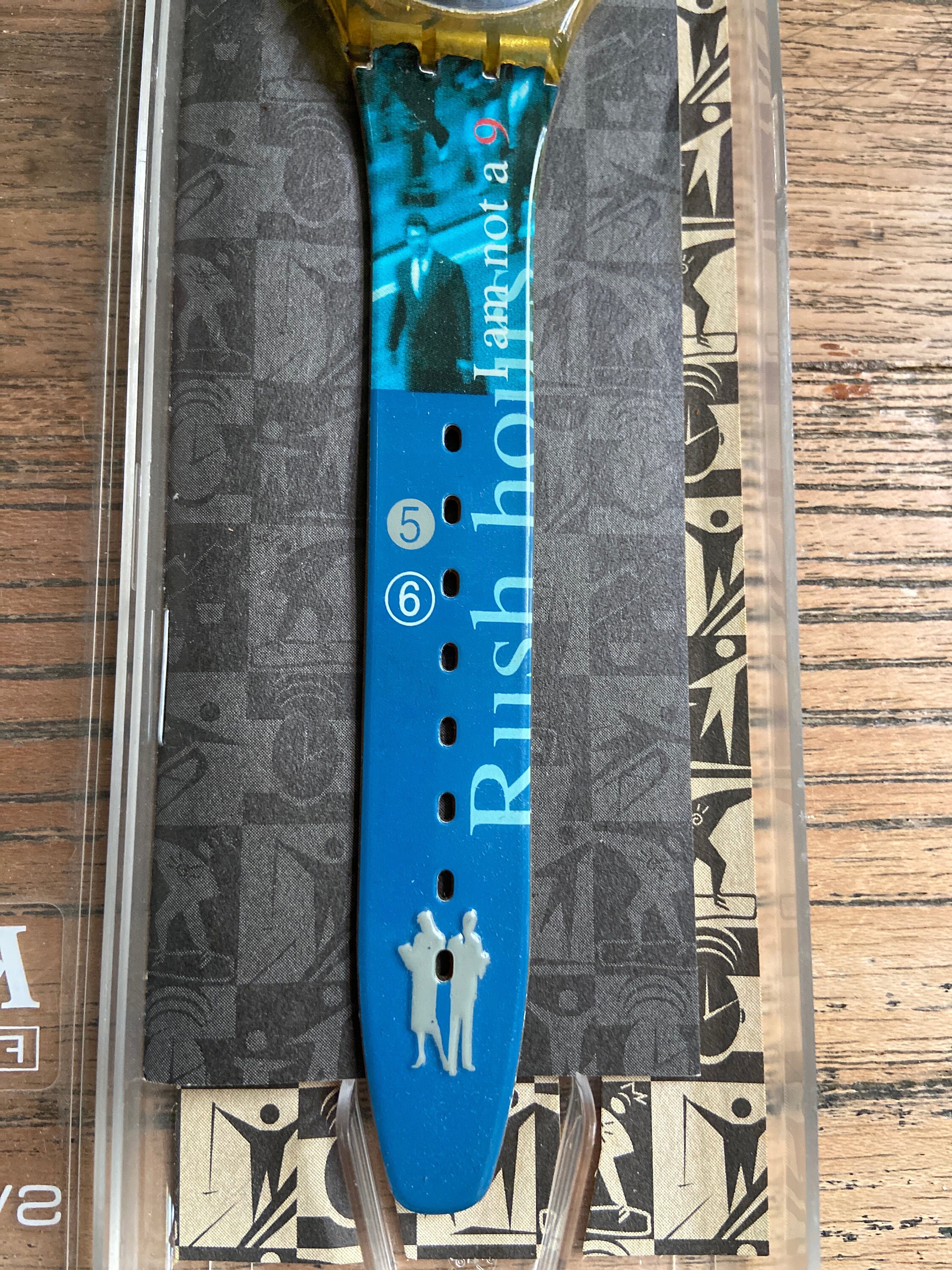 Swatch Keywatch Function Watch Swiss Made Access Rush Hour 'I Am Not a ...