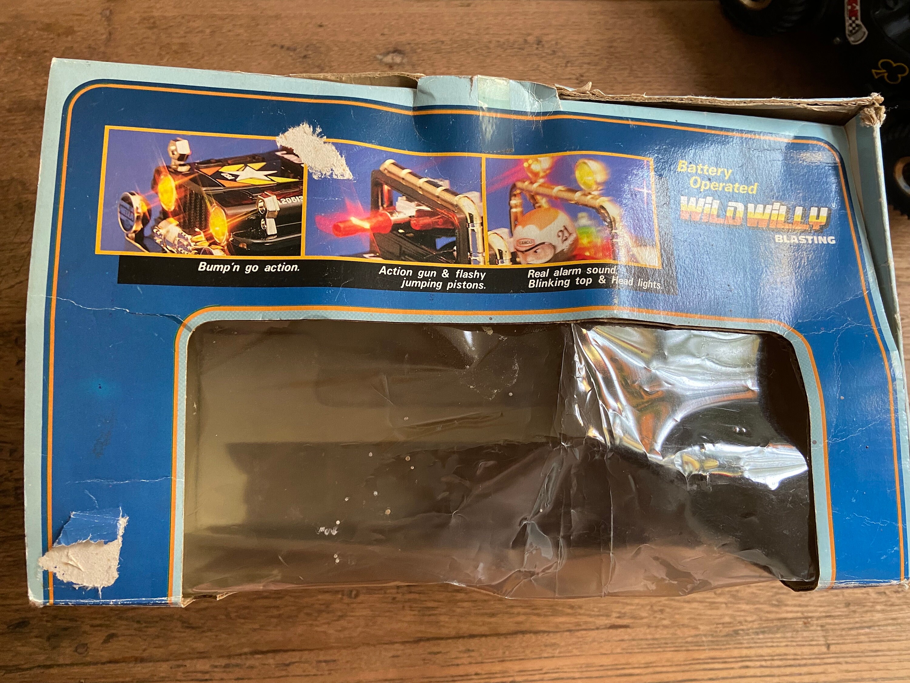 Vintage Toy Ride Wild Willy Sprengjeep in Originalverpackung ...
