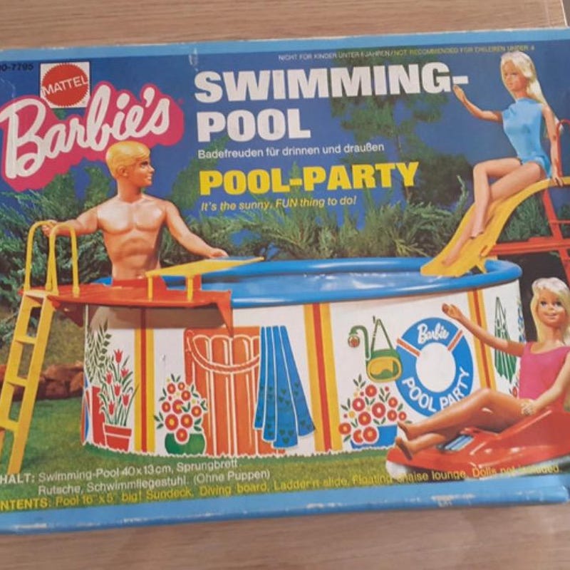 Vintage Barbie Pool - Etsy
