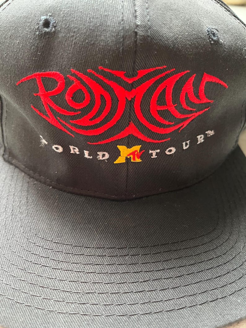 MTV Dennis Rodman World Tour Top of the World One Size Fits All Youngan ...