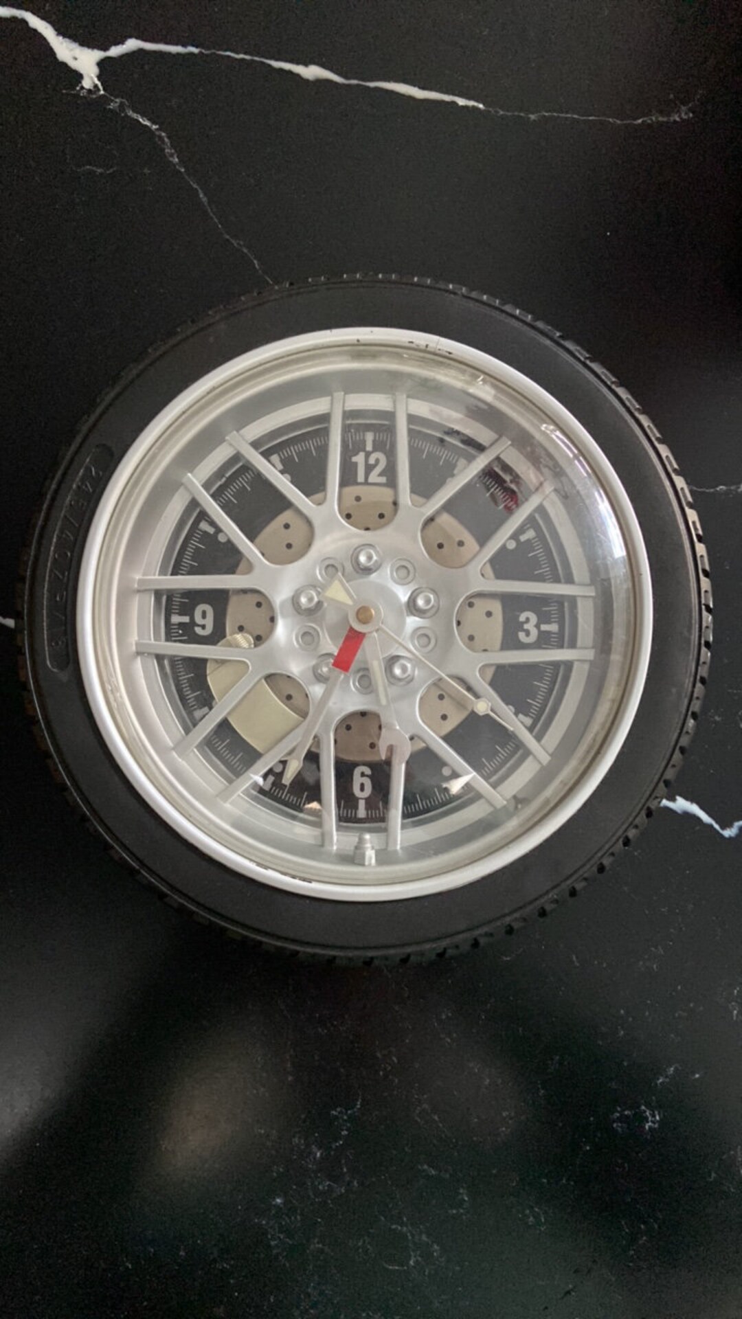 Car Tuning Wheel Rim Tire Designer Clock - Etsy