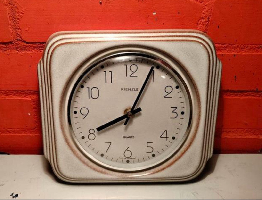 Cool Ceramic Wall Clock by Kienzle. Made in Germany. in Working ...