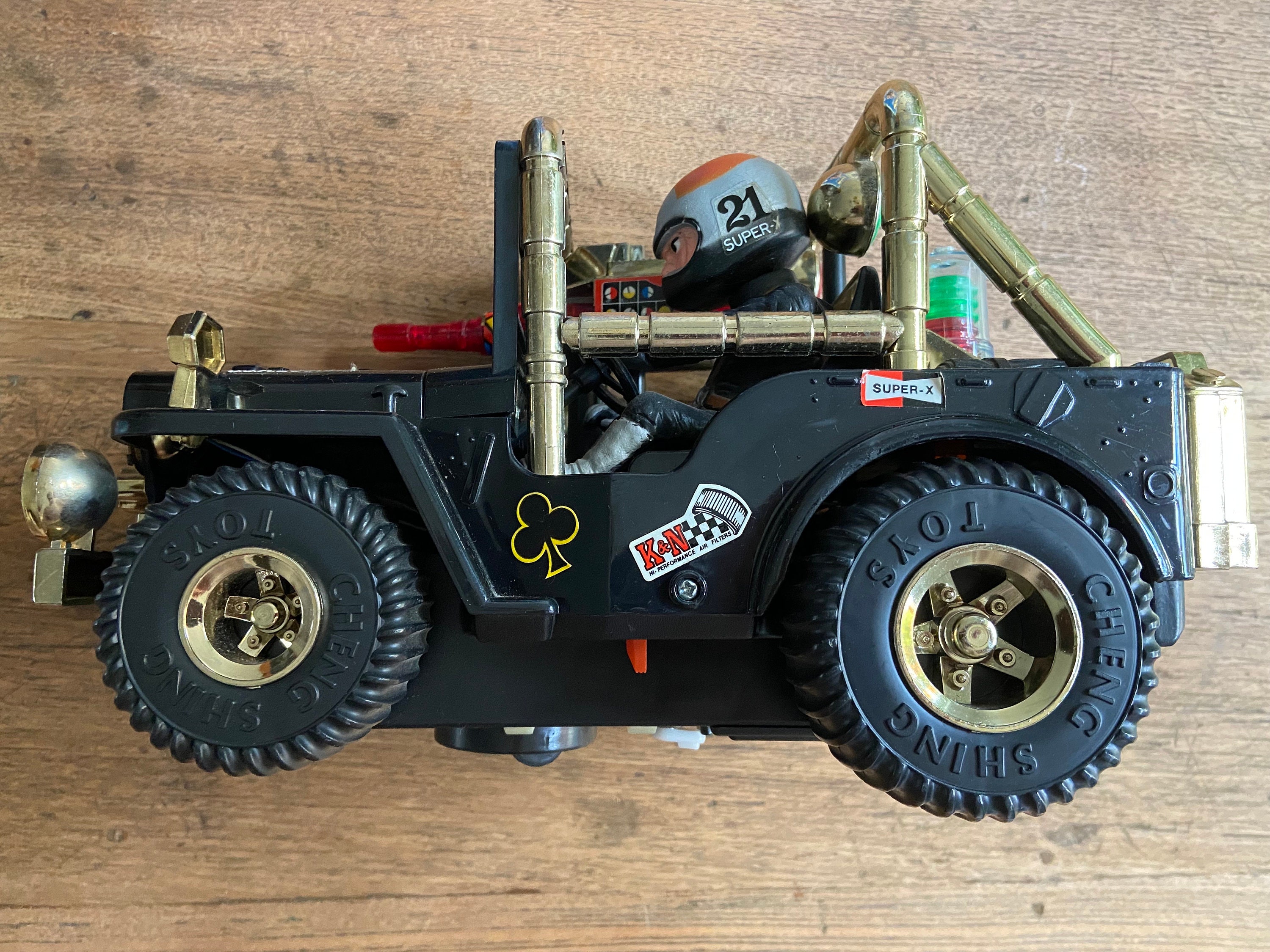 Vintage Toy Ride Wild Willy Sprengjeep in Originalverpackung ...