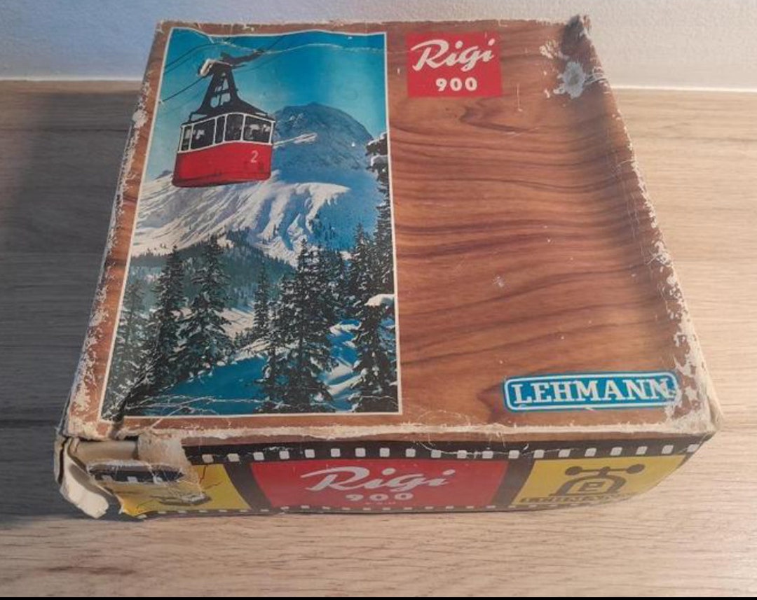 Rigi 900 Lehmann Ski Lift With Figures in Box. Ski Alps Mountains - Etsy