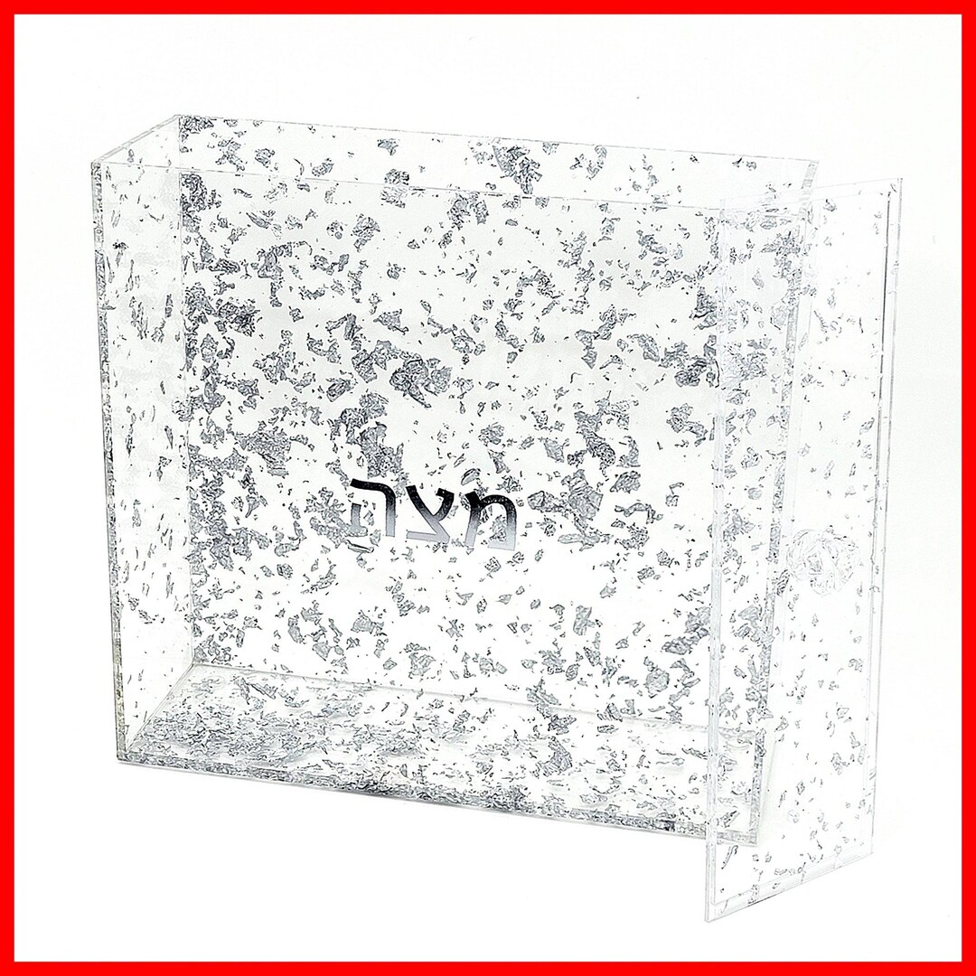Matzah Holder, Passover Holiday Table Lucite Matzah Holder for Passover ...