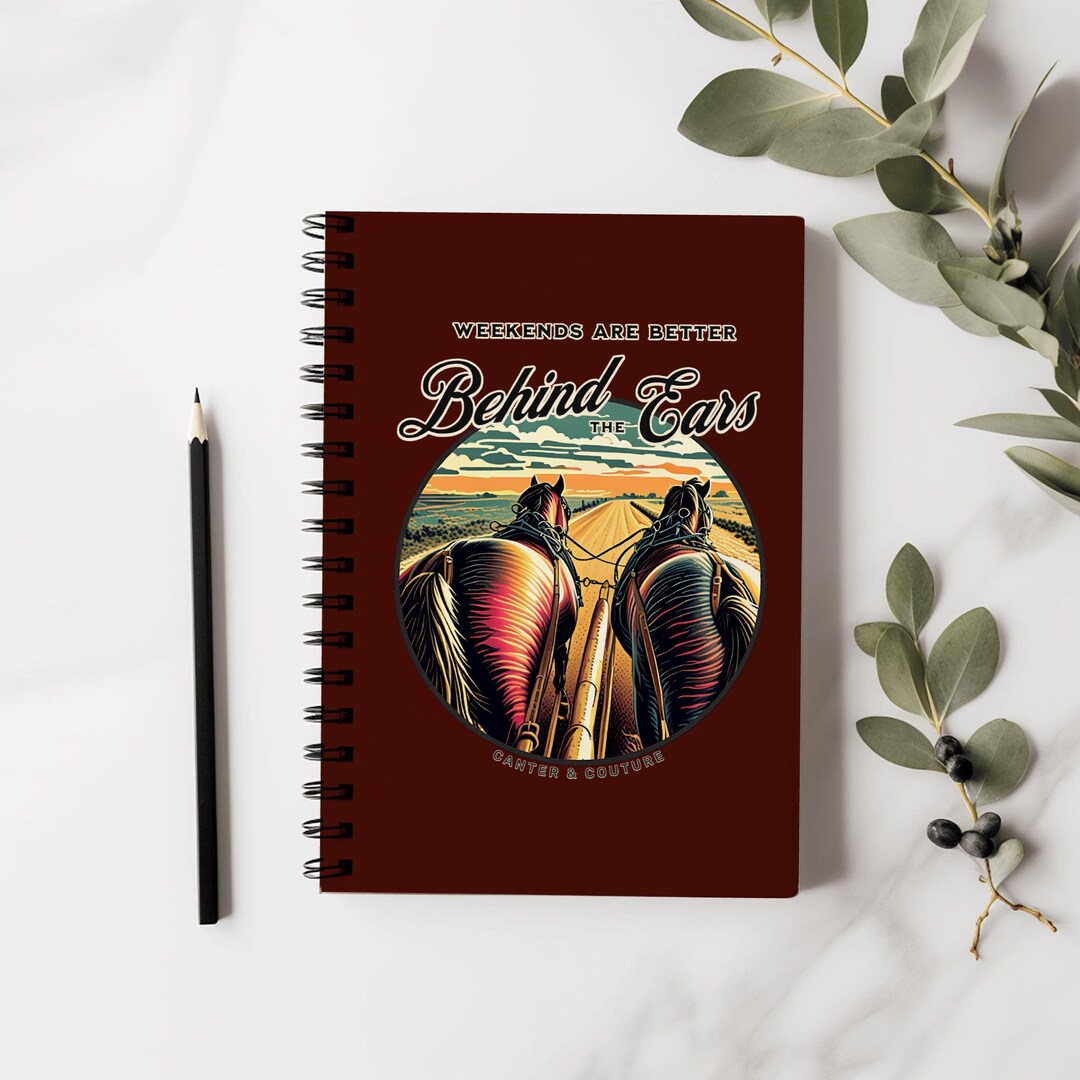 Equestrian Spiral Notebook: Horse Trainer Planner, Training Logbook - Etsy