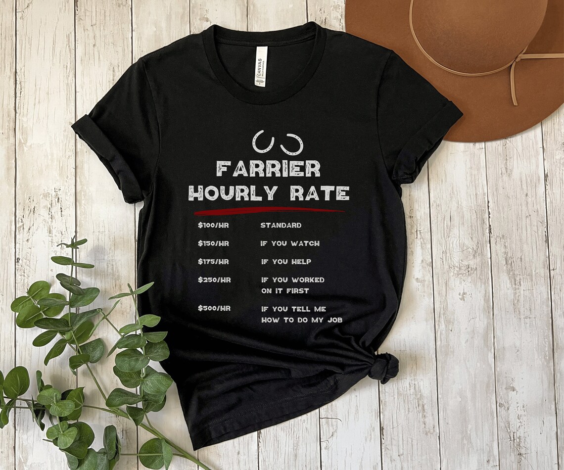 Sarcastic Farrier Shirt, Christmas Gift for Farrier, Blacksmith ...