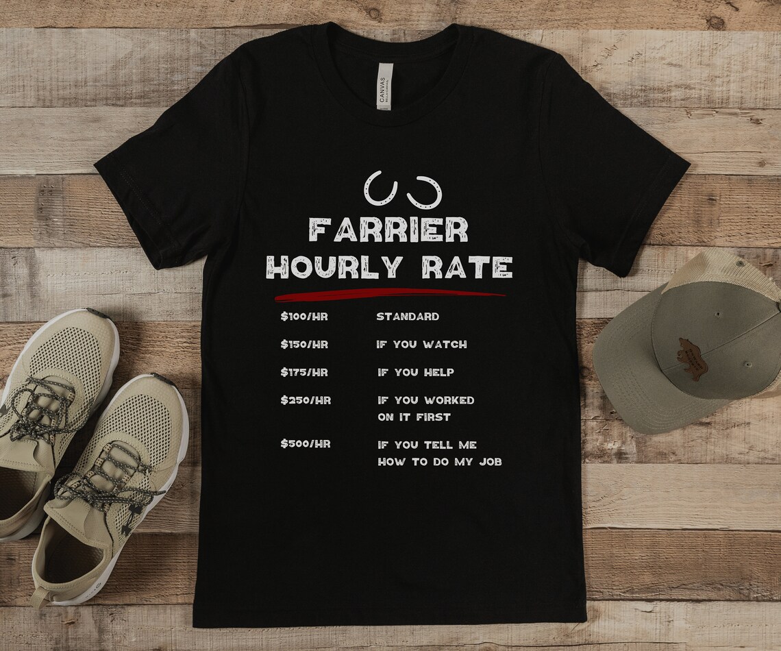 Sarcastic Farrier Shirt, Christmas Gift for Farrier, Blacksmith ...