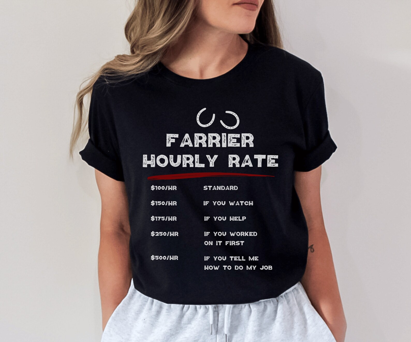 Sarcastic Farrier Shirt, Christmas Gift for Farrier, Blacksmith ...