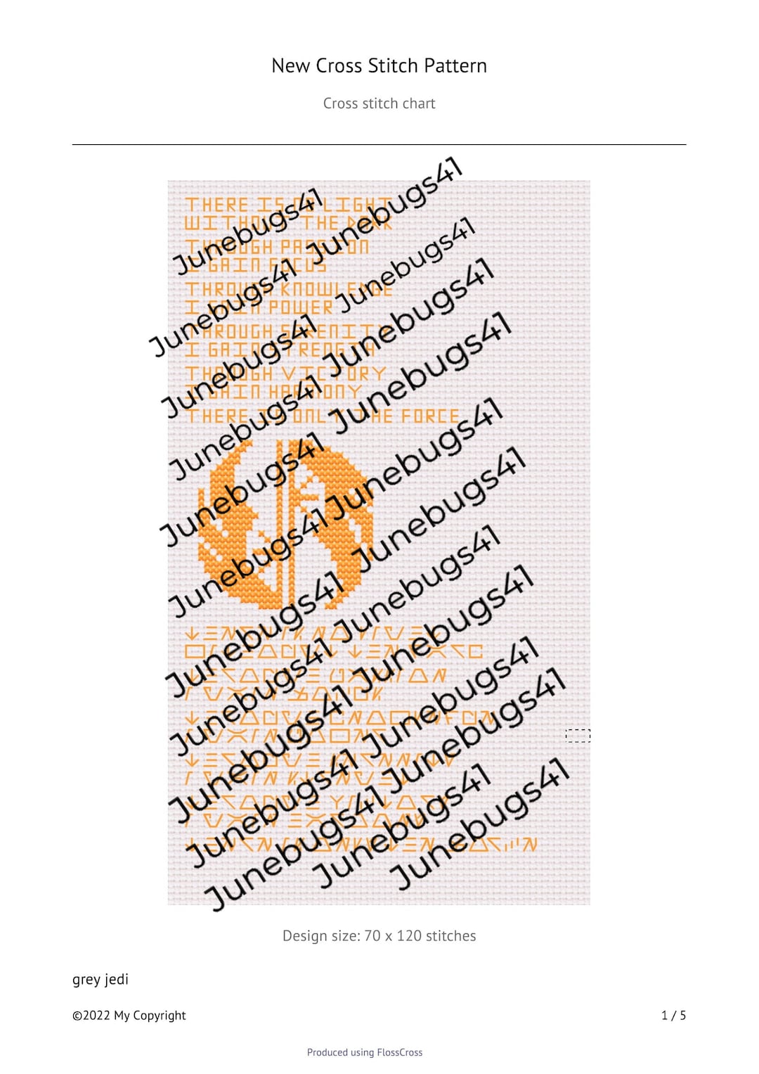 Grey Jedi Code English and Aurebesh - Etsy