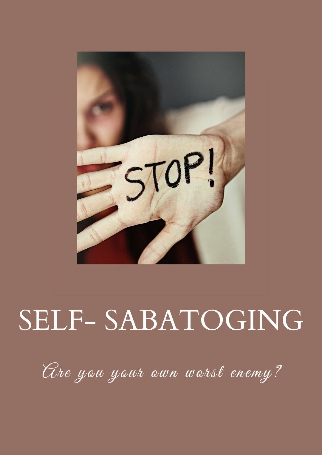Self-sabotage Ebook - Worksheets - Are You Your Own Worst Enemy? - Etsy