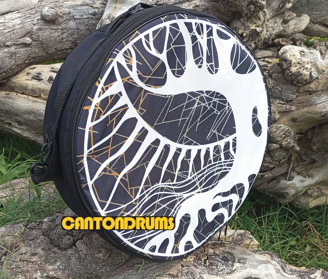 Shamanic Drums Bag, Bodhran Drum Bag, Handmade Frame Drum Bag Native ...